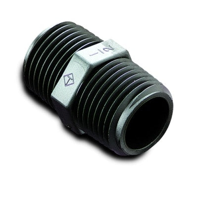 1/2"npt x close hex nipple, Poly – spotzerowater