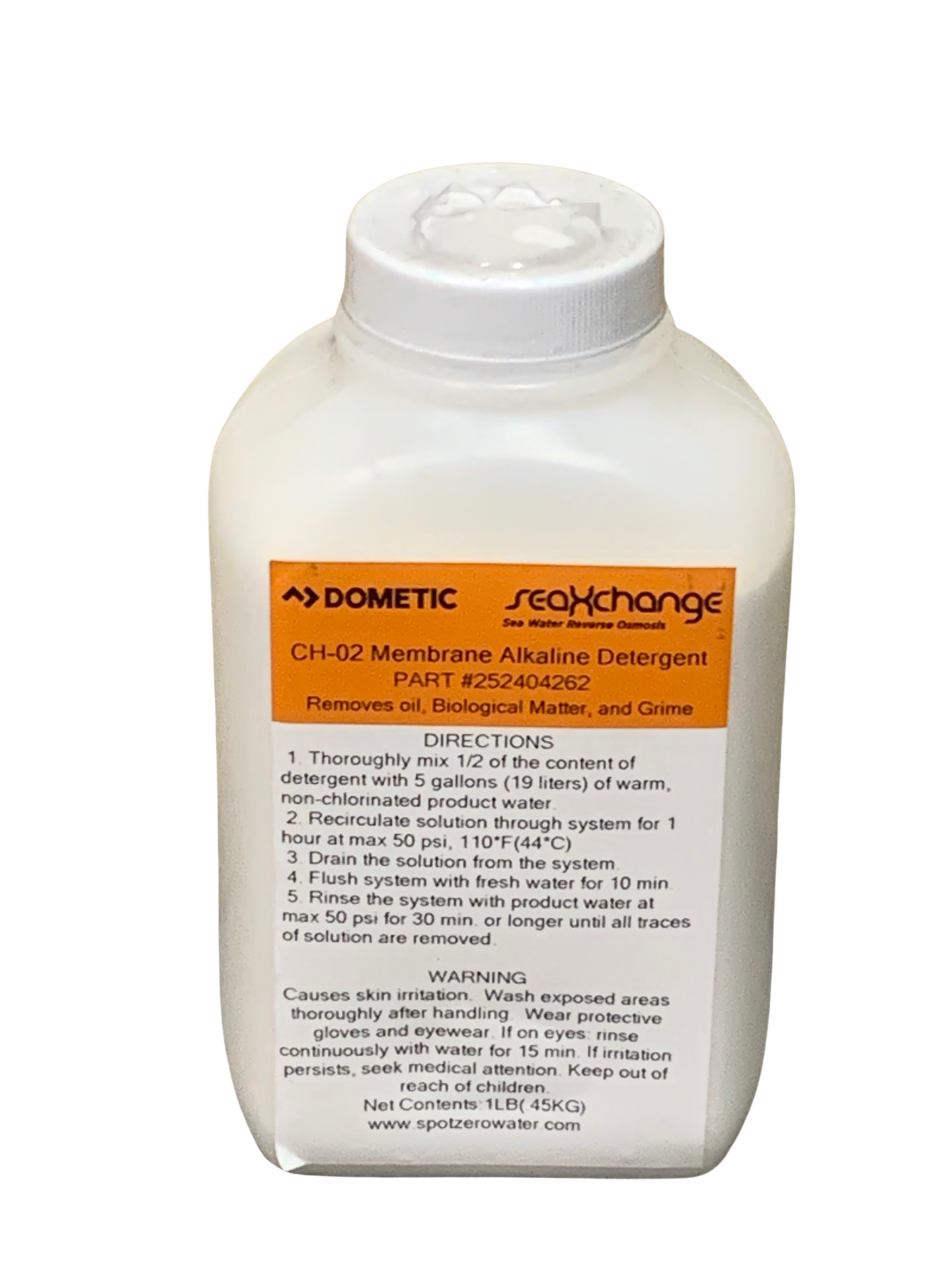 SeaXchange Membrane Chemical Cleaner, Stage 2 – spotzerowater