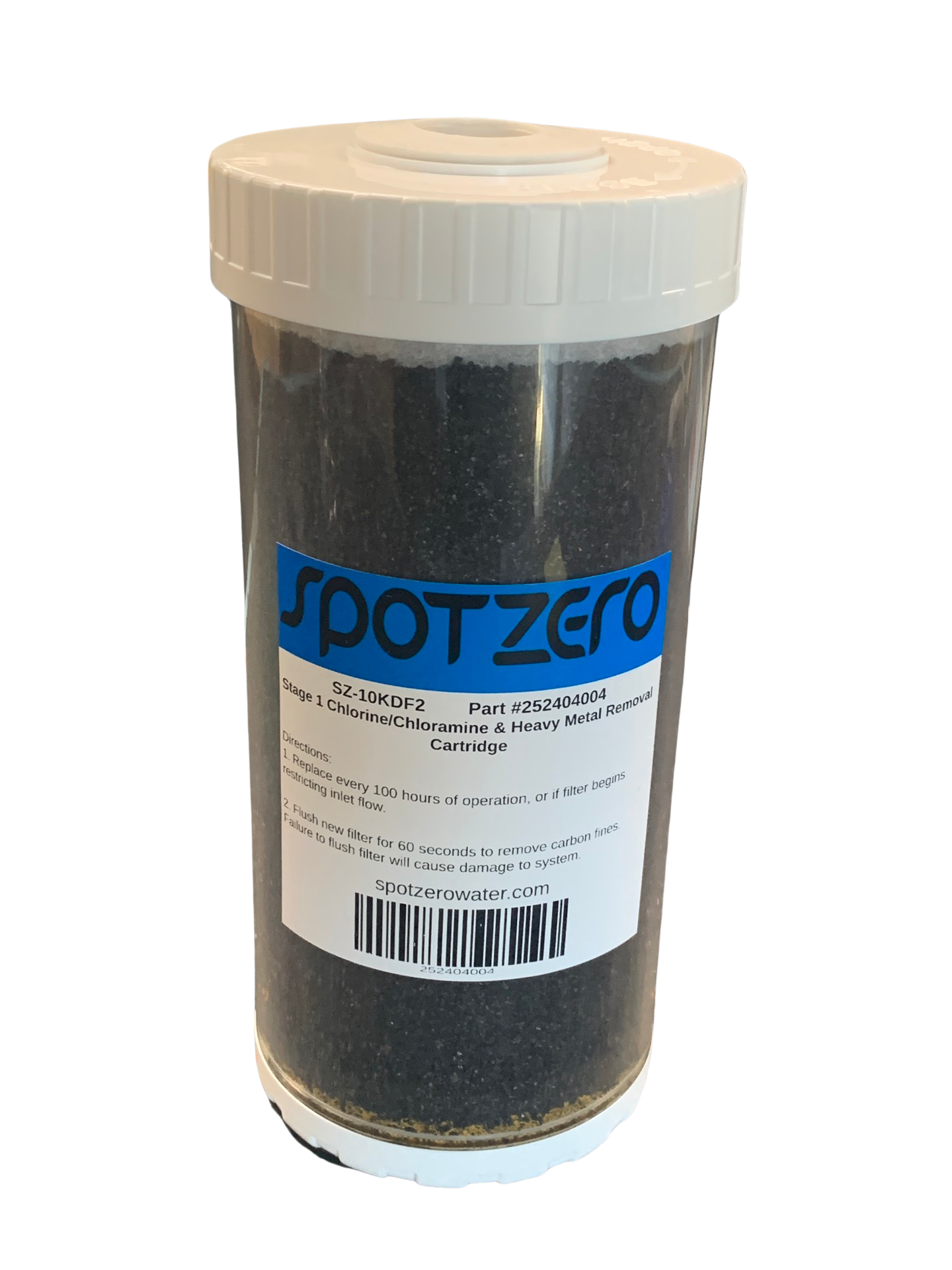 Filters – spotzerowater